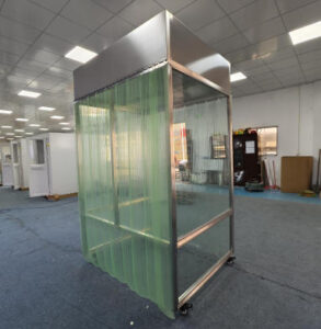 Laminar Flow Sampling Cart | GMP Cleanroom Sampling Trolley for Pharma ...